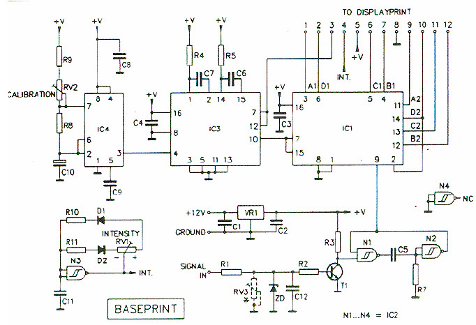 Schematic Diagram Of Digital Circuit - Circuit Diagram