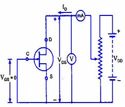 Circuit Diagram Of Fet Characteristics