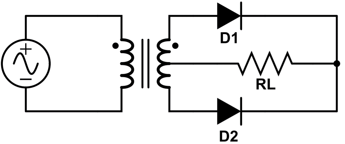 Circuit Diagram Of Full Wave Rectifier With Lc Filter