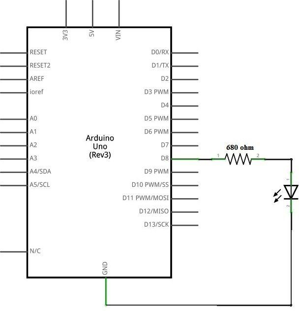 Led Circuit Diagram Arduino » Wiring Diagram