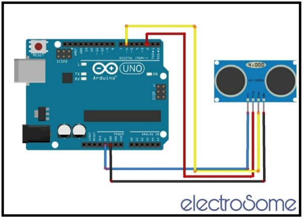 Circuit Diagram Of Ultrasonic Distance Meter - Circuit Diagram