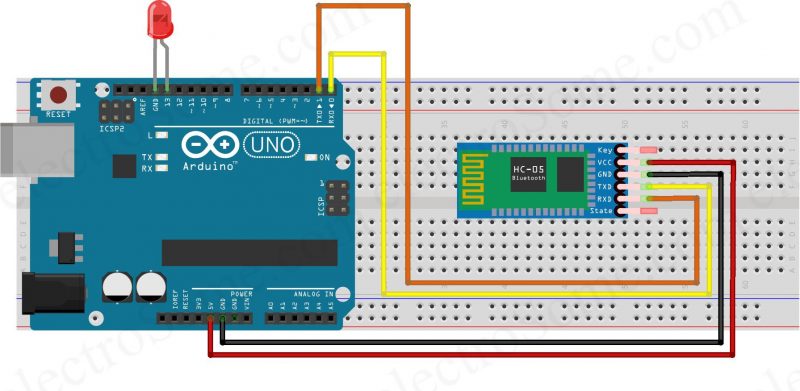 Hc 05 Bluetooth Module Circuit Diagram