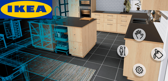 IKEA lanza una cocina interactiva para realidad virtual