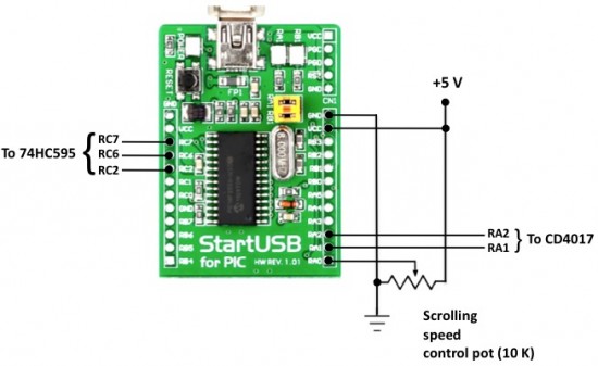 Led Sign Board Circuit Diagram 8051 - Circuit Diagram