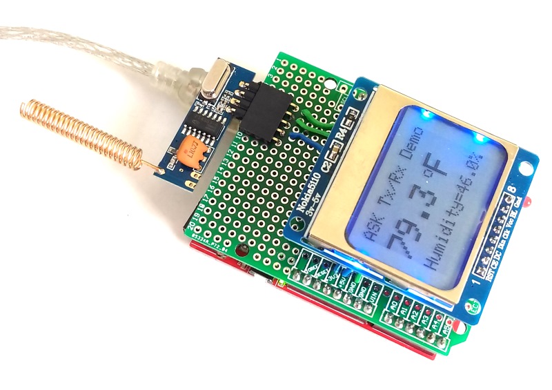 434 Mhz Rf Transmitter And Receiver Circuit Arduino - Circuit Diagram