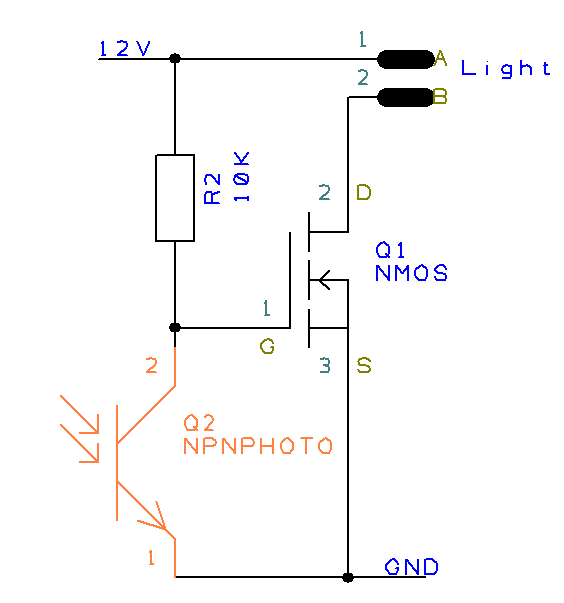 phototransistor circuit diagram - Circuit Diagram