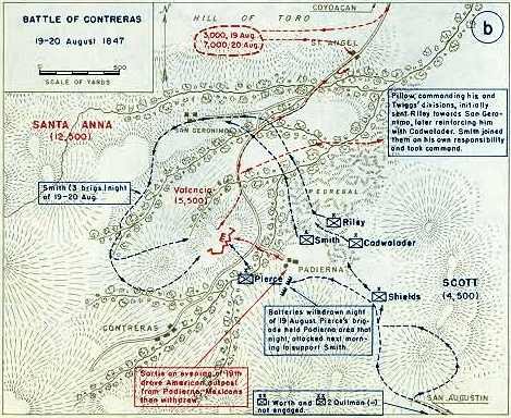 Mexican-American War 170th: Battle of Contreras (Padierna) | Emerging ...