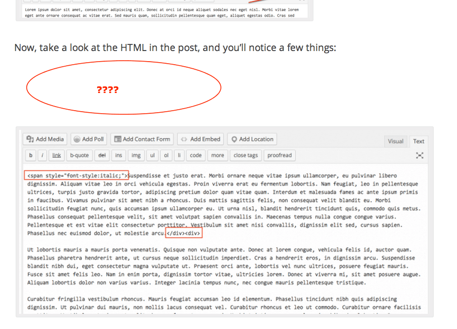 Html Troubleshooting — Support —