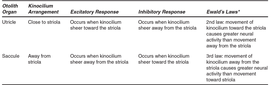 Vestibular Principles and Pathways Review | Ento Key