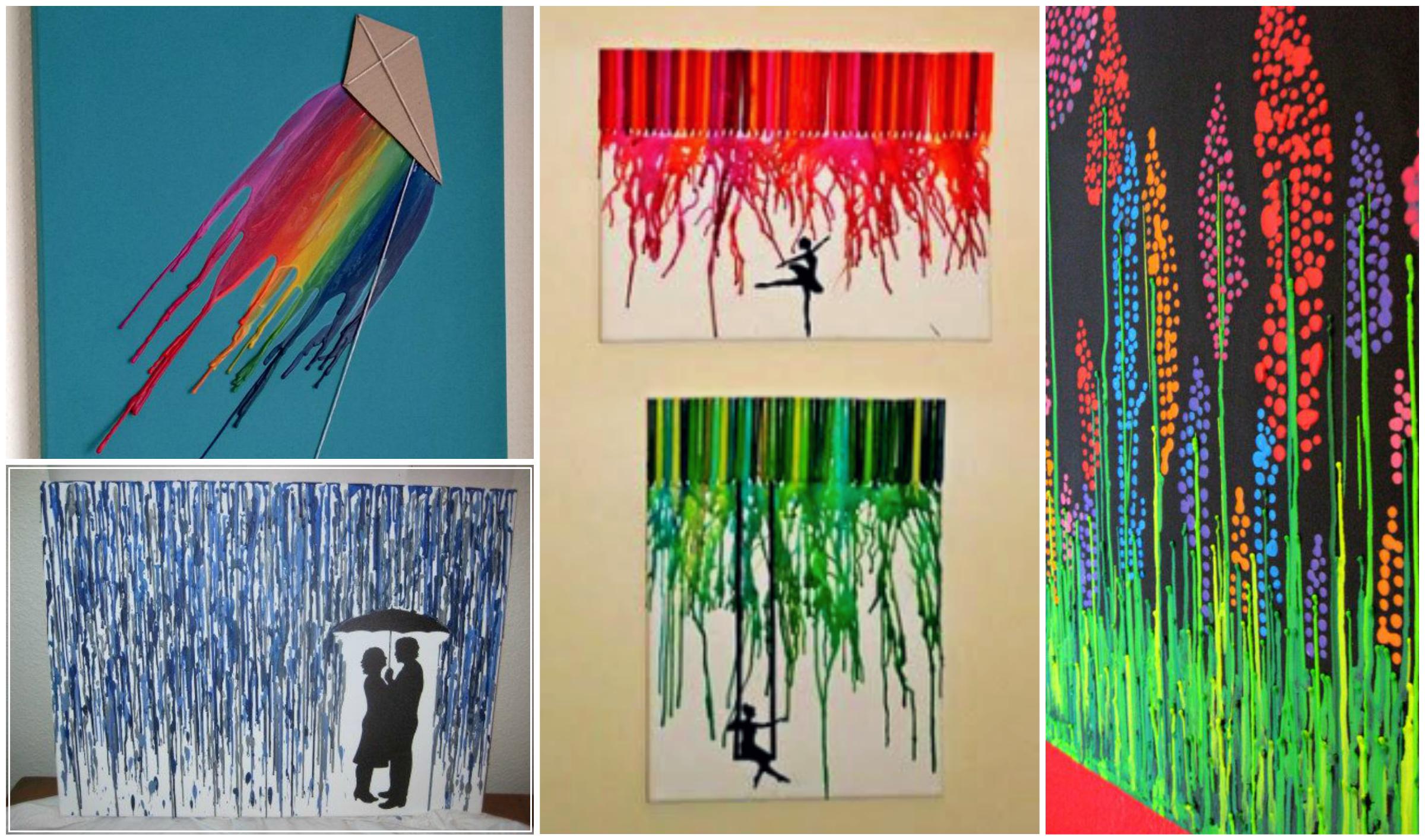 Arte con crayones - Escuela Mundo Pastel