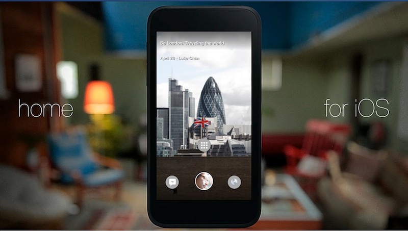 "Home for iOS" nos acerca la experiencia de Facebook Home a nuestro iPhone