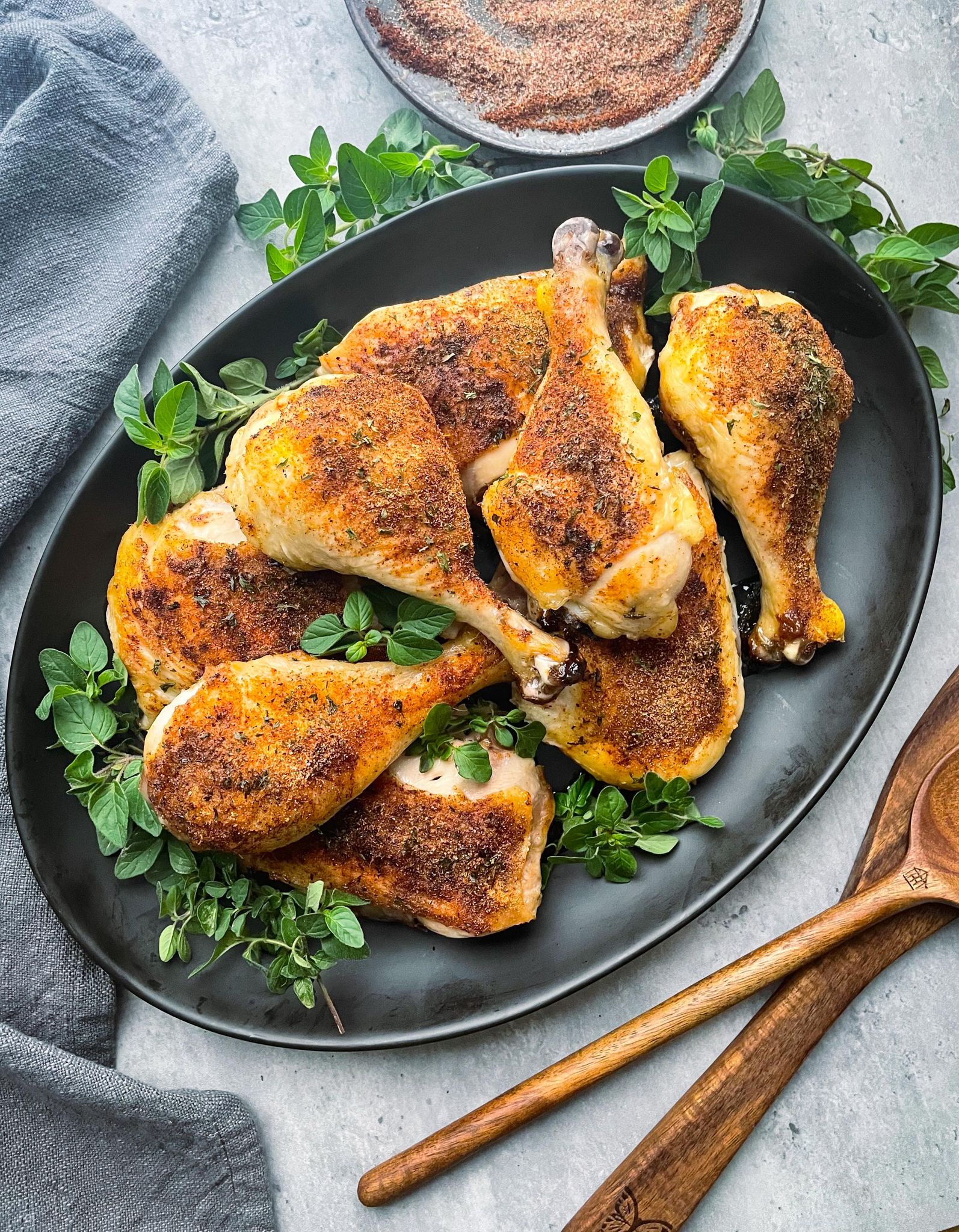 Crispy Roast Chicken - Espresso and Lime