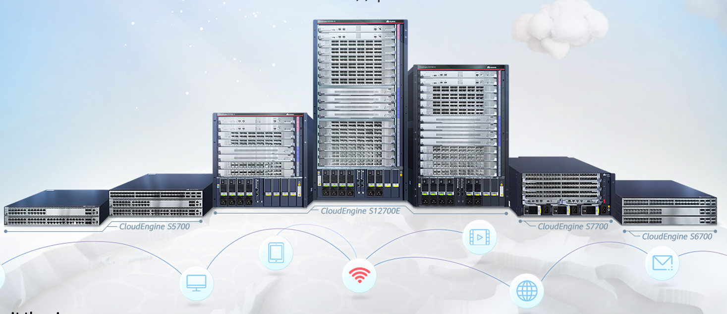 Huawei представил 16 новых моделей CloudEngine серии S