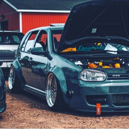 Volkswagen Jetta Golf Gti MK4 Widebody Fender Flares