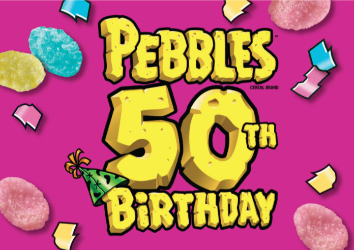PEBBLES, el icónico cereal de "Los Picapiedra", celebra 50 años ...