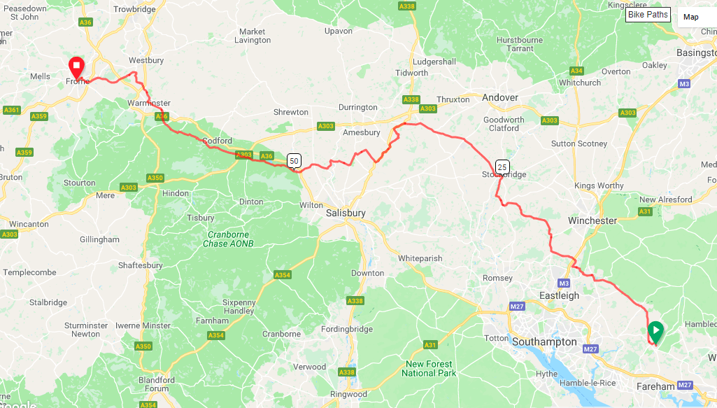 Shorter Routes – Fareham Wheelers