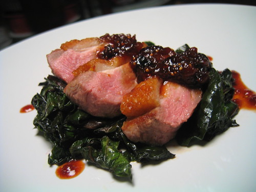 Pan-Roasted Duck Breast with Fig Gastrique | imma.eat.chu