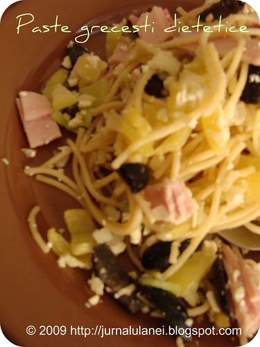 Paste grecesti dietetice | Jurnalul Anei
