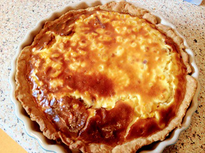 Sour cream quiche | Sophie's Oven