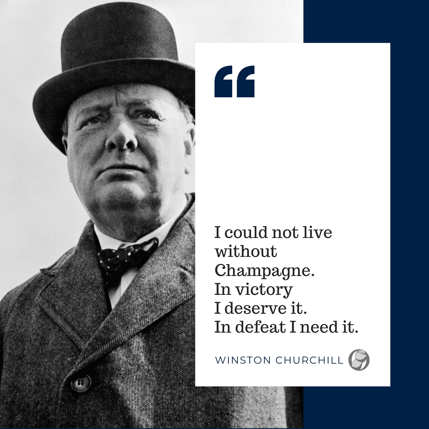 Famous Champagne Quotes - Fat Cork®