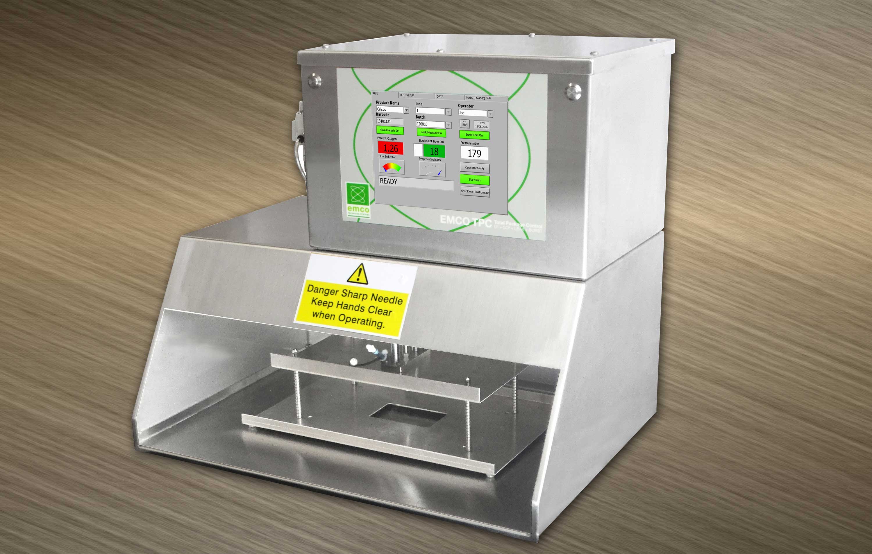 A gas analyser with integrated leak + burst - Food & Drink Processing ...