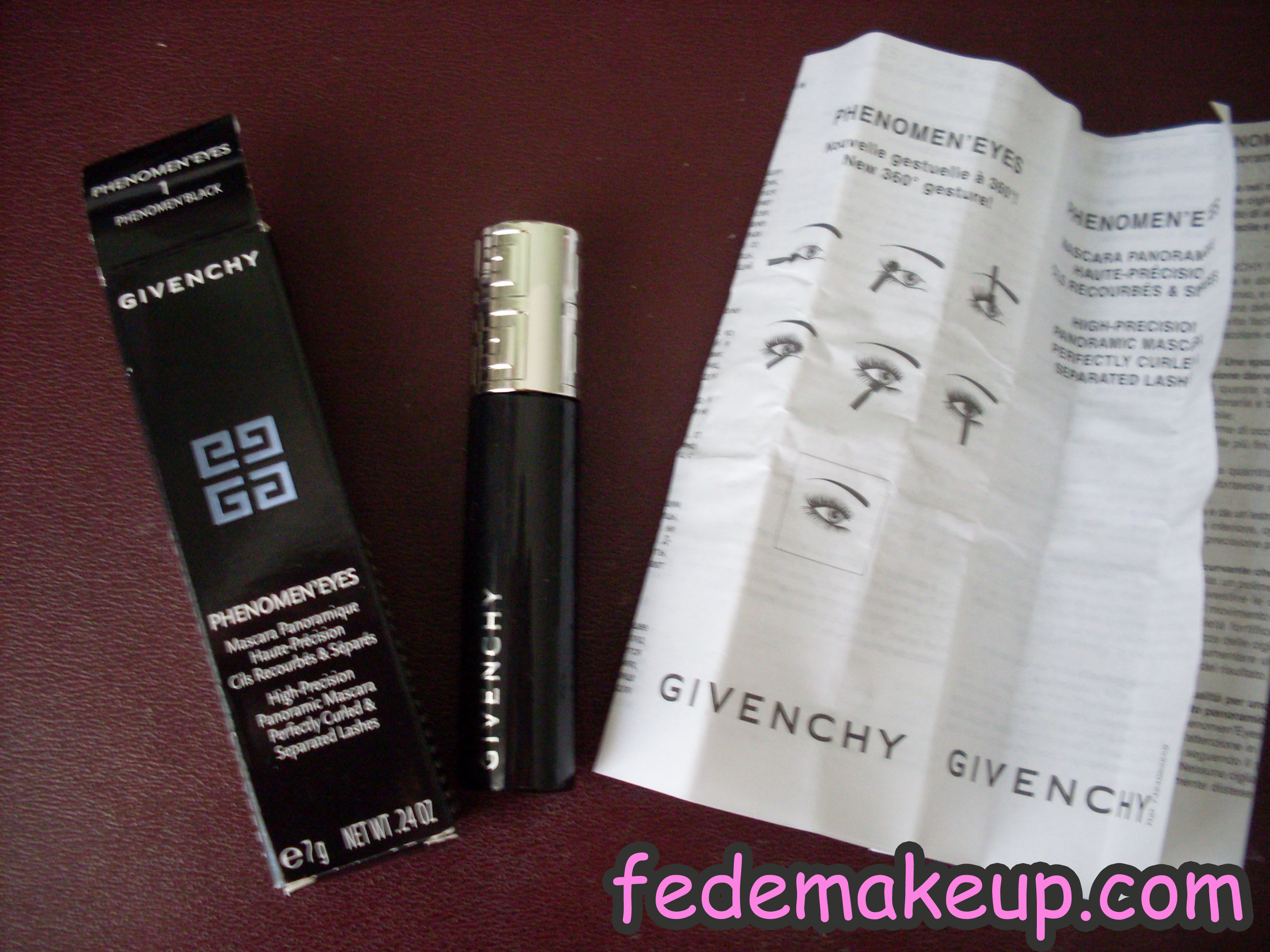 Mascara PHENOMEN'EYES by GIVENCHY • FedeMakeUp