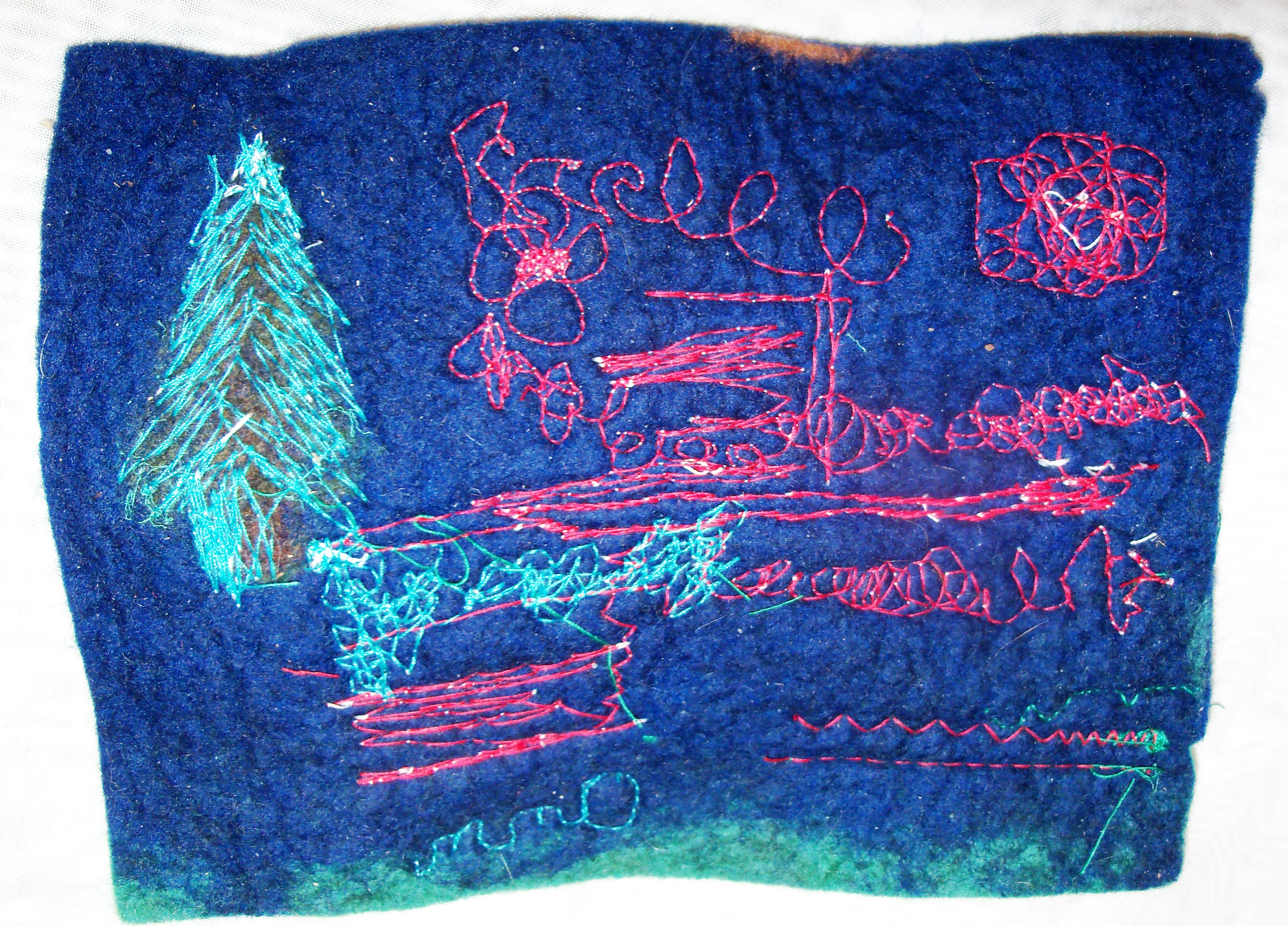 A Little Stich Practice – Felting and Fiber Studio