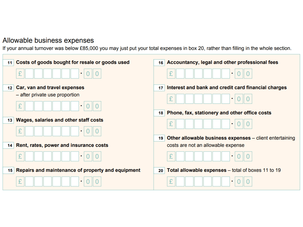 How-to guide 6: Understanding HMRC Categories - Finmo