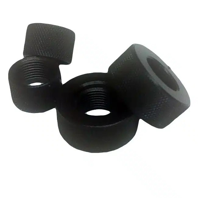 10/22 Barrel Thread Protectors: .920 ½-28 x .400 - Black - F.J. Feddersen