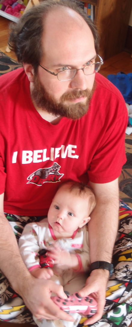 Baby Gamer in Training | FlameFlash.net