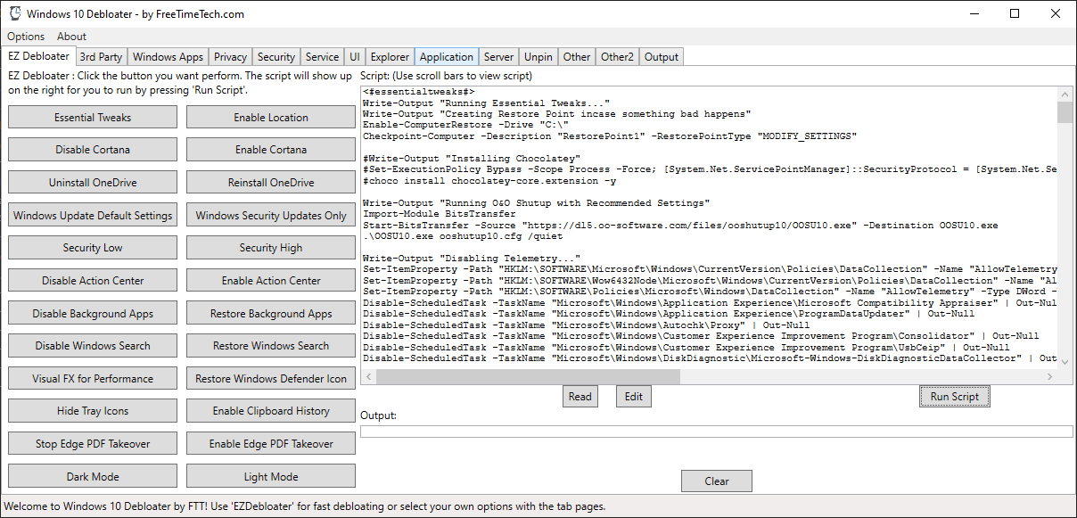 Windows 10 Debloater Tool | Debloat GUI | Updated Feb 2, 2021! V1.4 ...