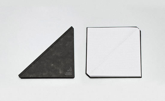 Triangle Notebook by Tan Mavitan - - Fribly