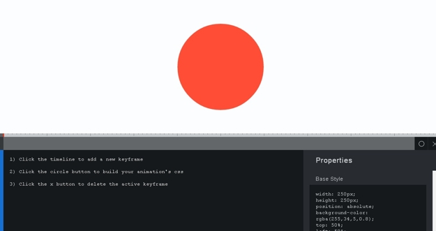 Keyframer: A CSS3 Animation Tool - - Fribly