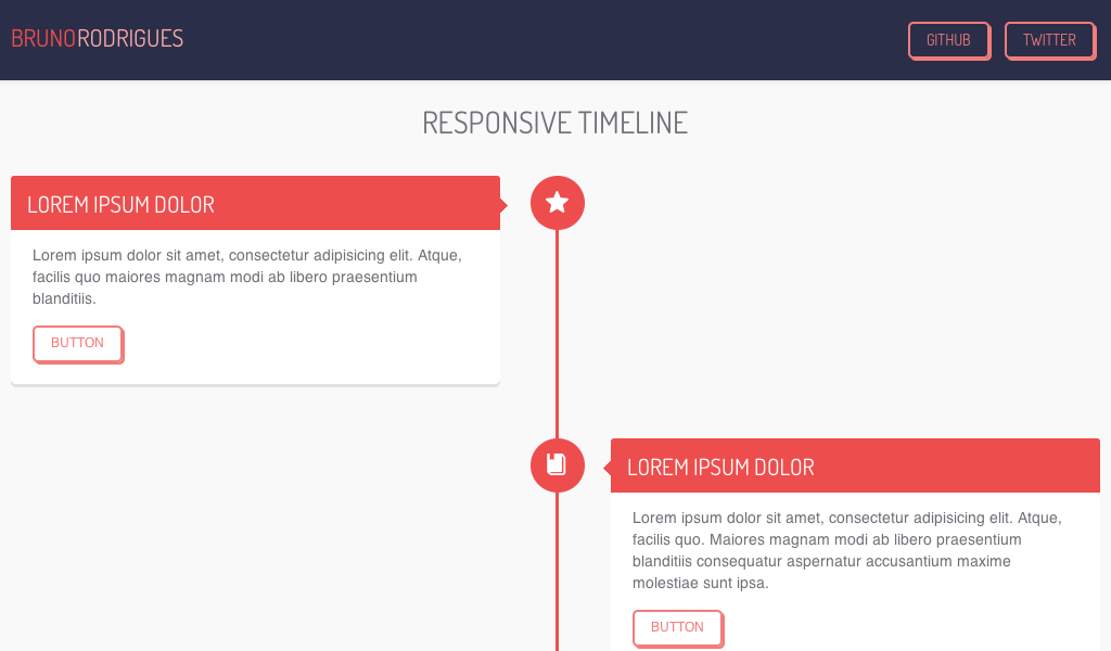 Responsive Timeline - - Fribly