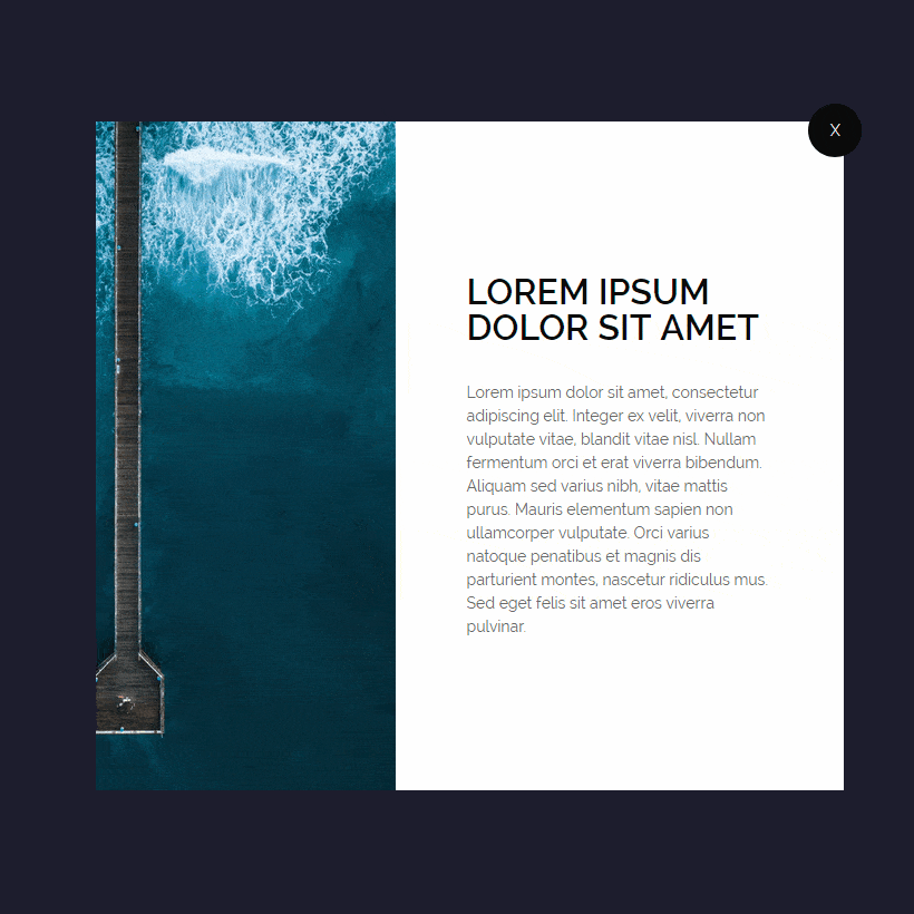Pure Css Modal With Nice Transitions And No Javascript Coding Fribly 0955