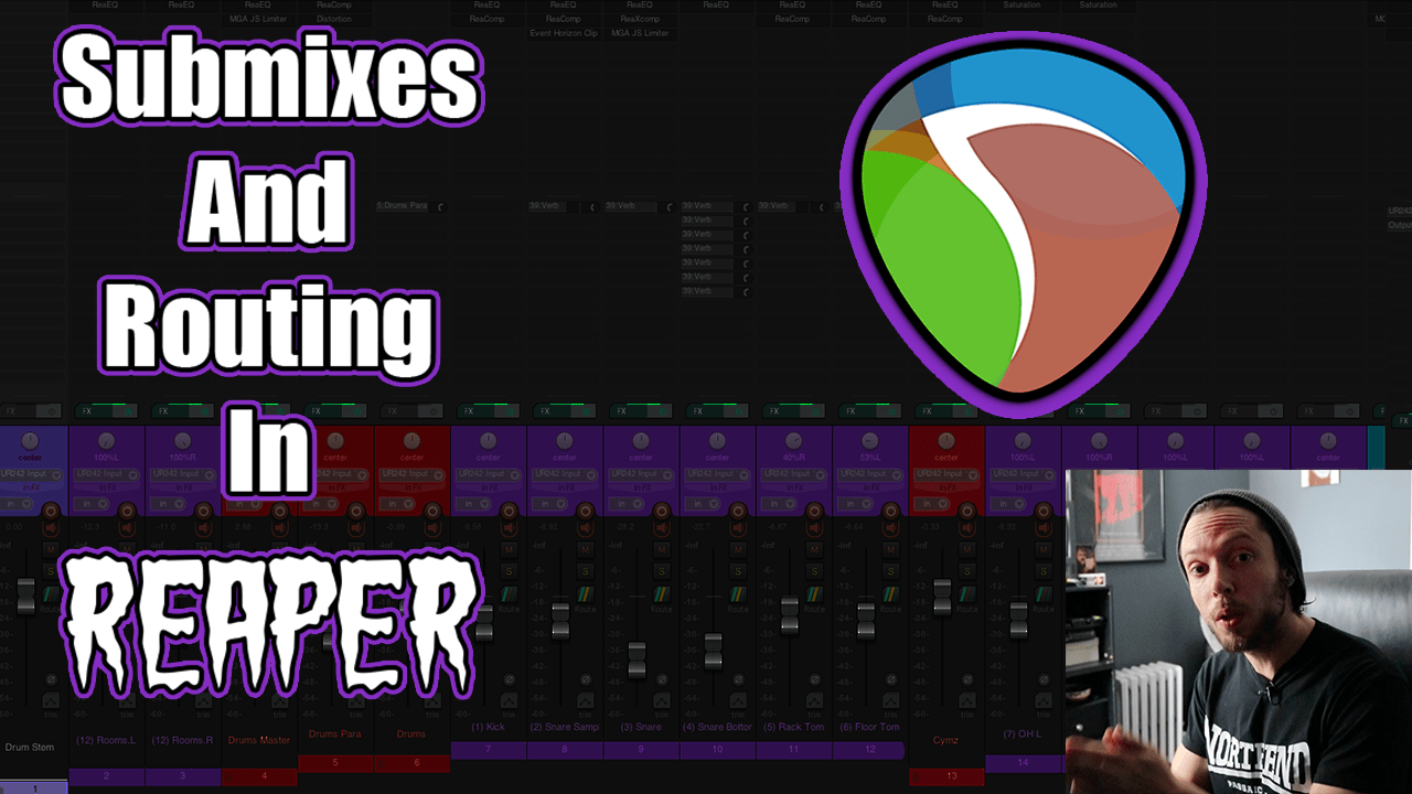 Mixing In Reaper: Submixes and Routing - Frightbox Recording Academy