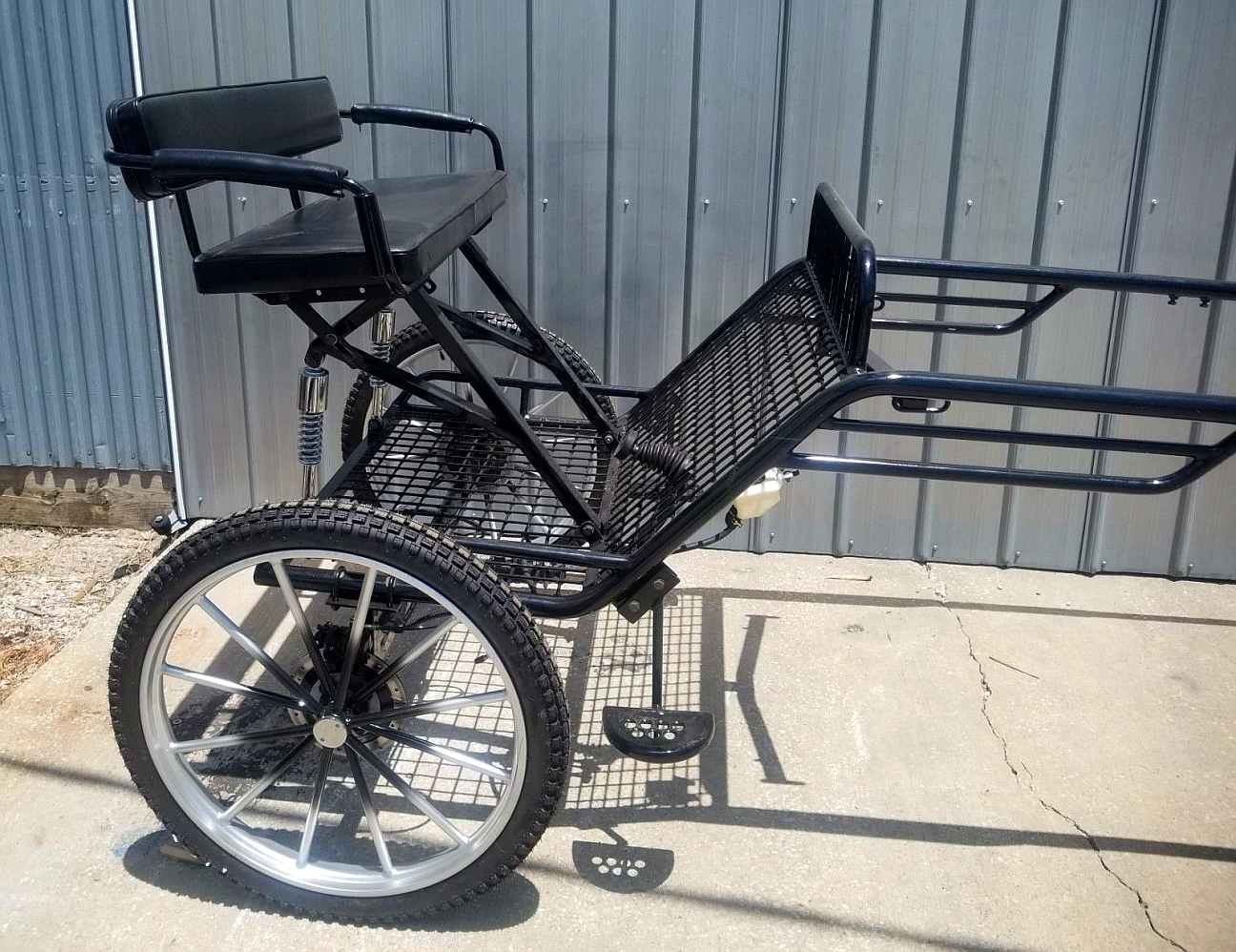 Frontier Equestrian draft horse / large horse drawn pleasure training ...