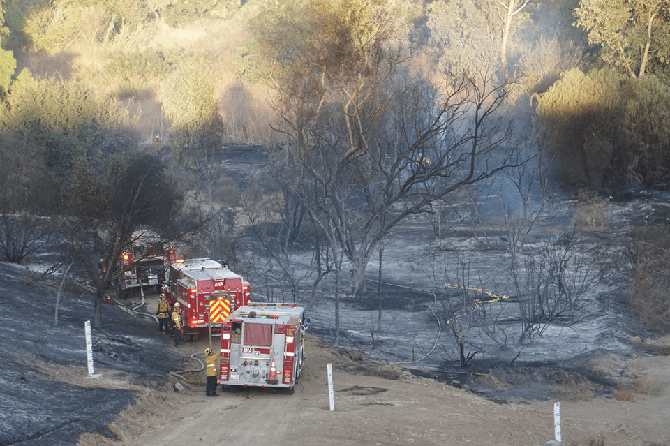 Two Fullerton Wildfires Now Contained - Fullerton Observer