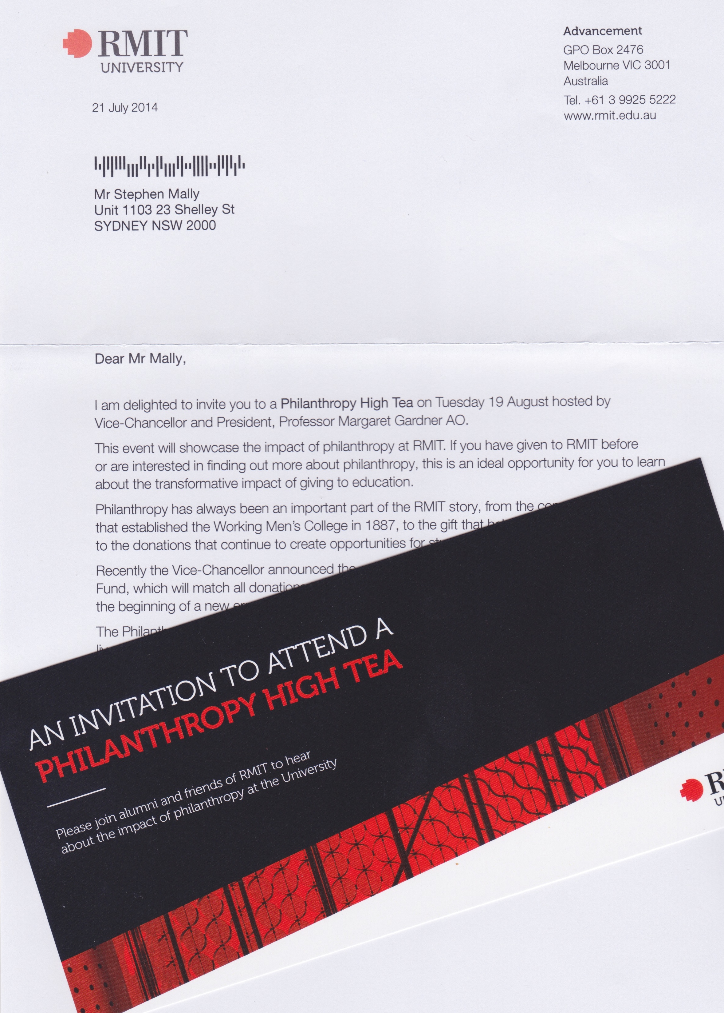 Donor care events – showing the impact of philanthropy