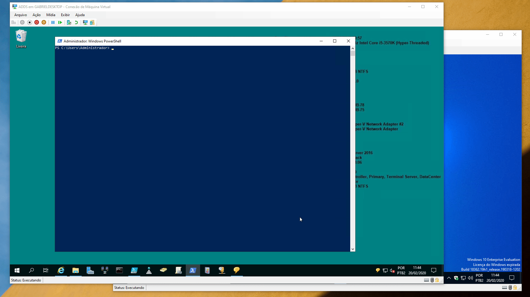 Envie mensagens para todos os usuários conectados no Active Directory ...