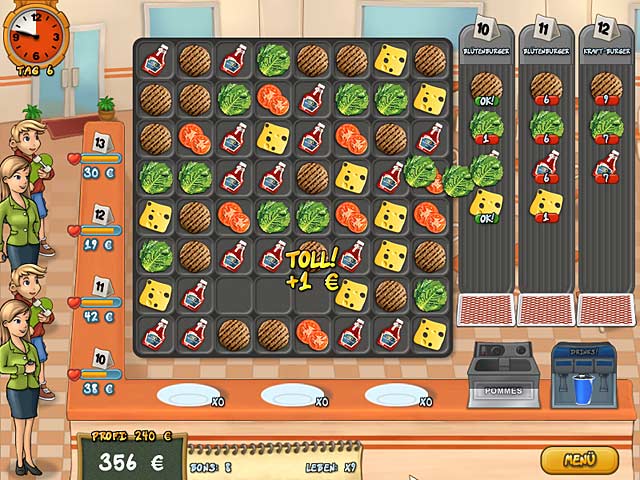 Burger Rush | Spielechefin's Blog