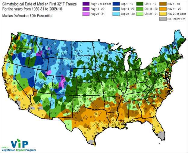 Planting Prognostication: Understanding last frost and planting dates ...