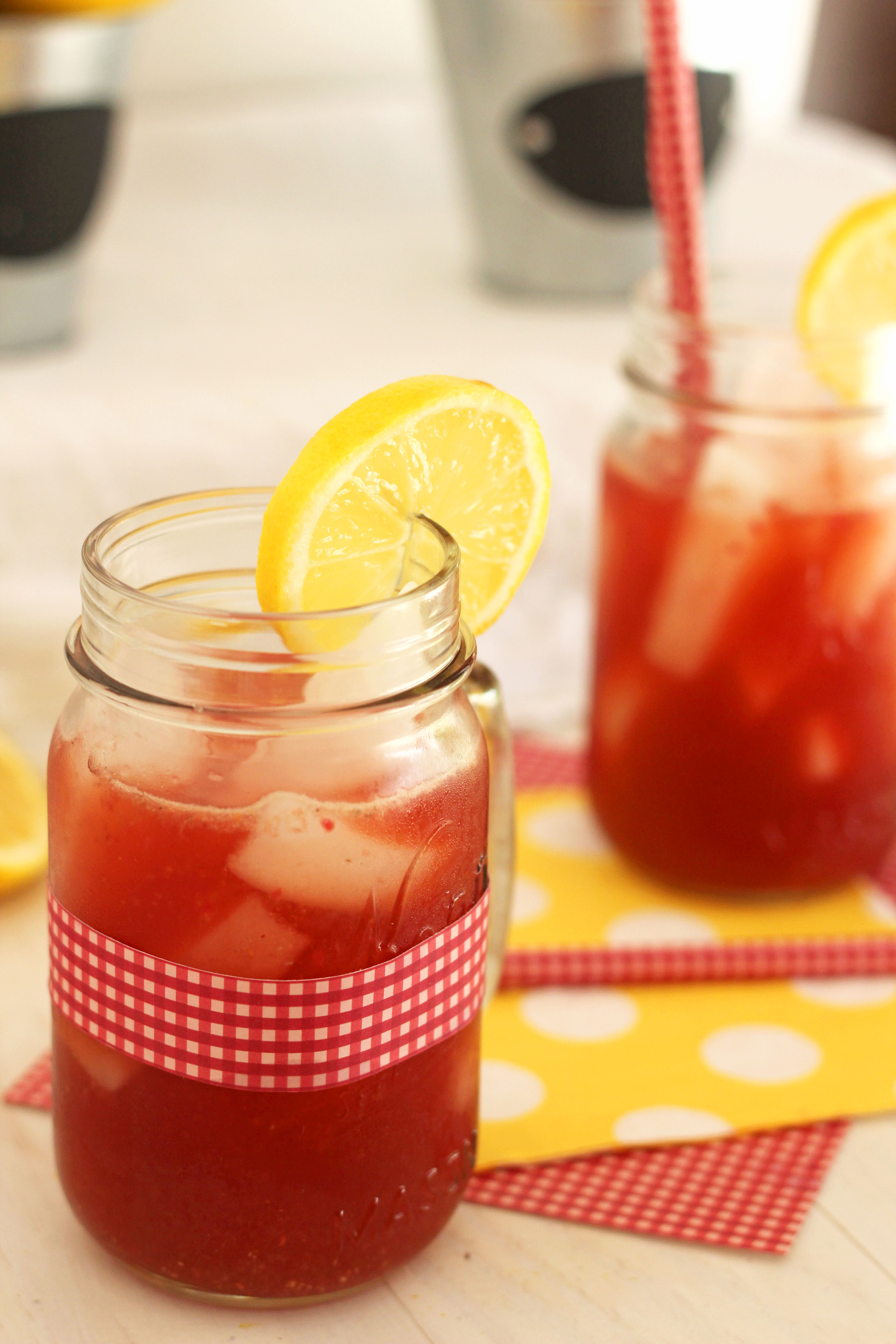 Raspberry Lemonade Iced Tea