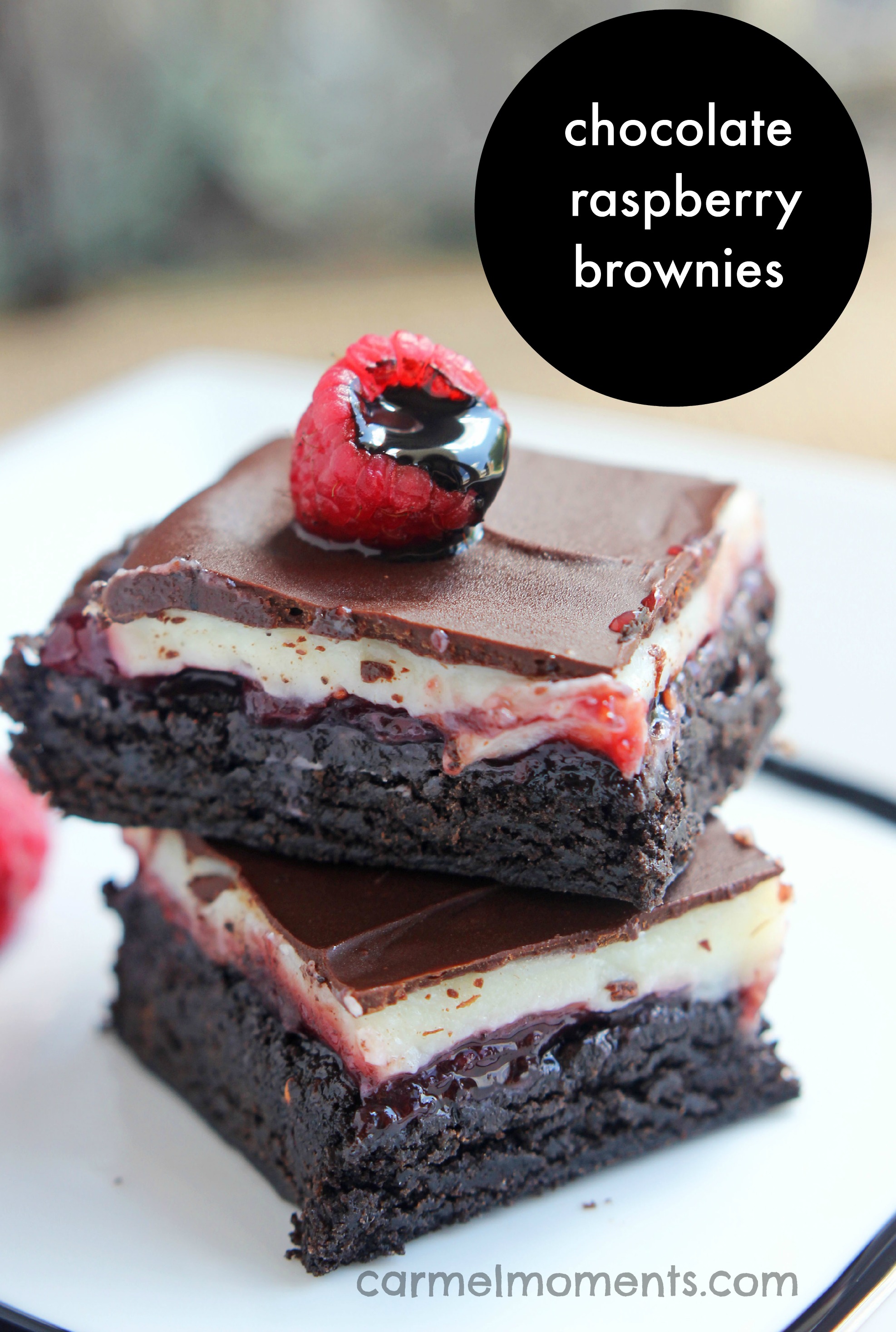 Chocolate Raspberry Brownies