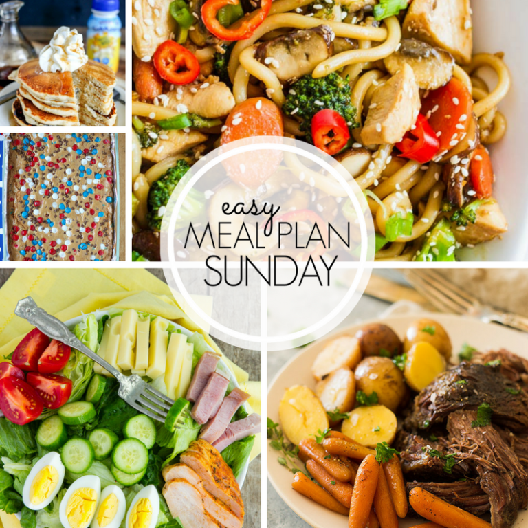 Easy Meal Plan Sunday {Week 4} - Gather for Bread