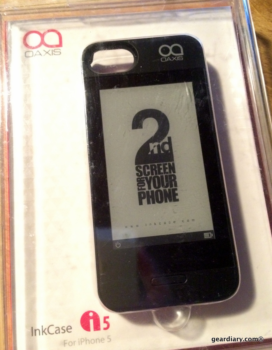 OAXIS InkCase i5 Review - Customize Your iPhone 5's Case Back with eInk ...