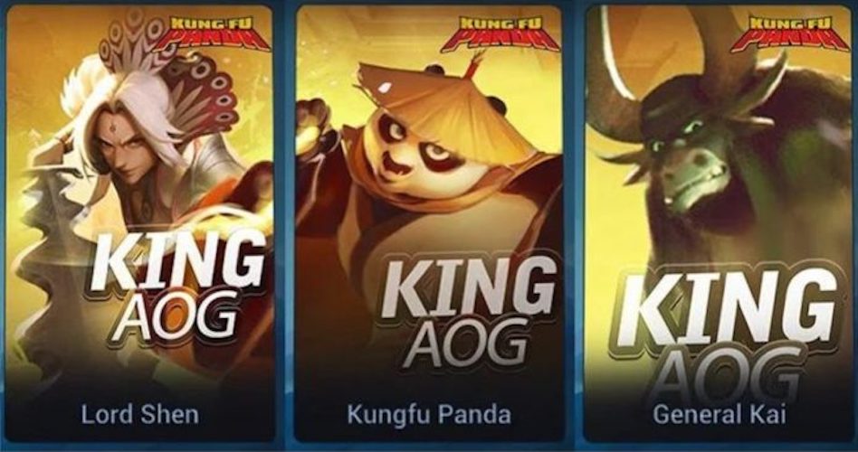 Harga Skin Akai KungFu Panda, Ling Lord Shen dan Thamuz Kai di Mobile ...