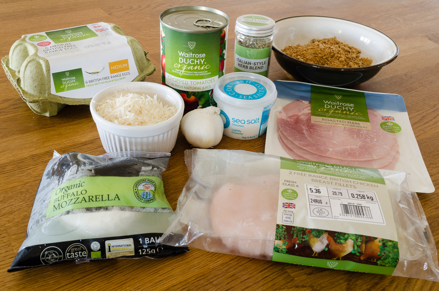 Organic. Feed Your Happy - Aussie Style Chicken Parma | Gingey Bites