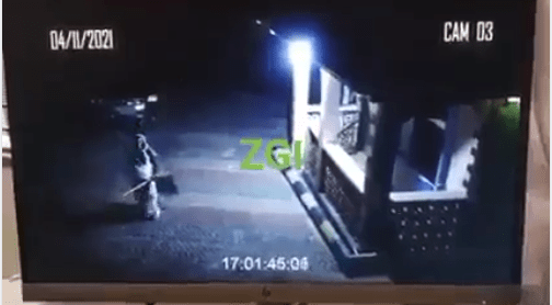 (+Video)Witch Caught On CCTV Camera
