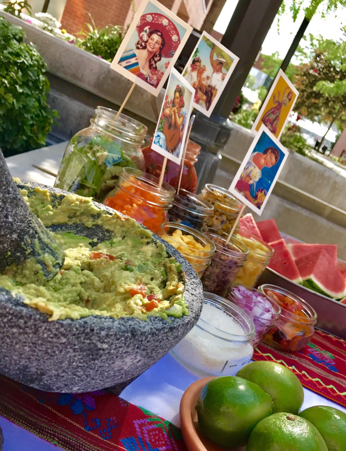 GUACAMOLE PARTY! “A guacamole station, hand hacked! Just the way you ...
